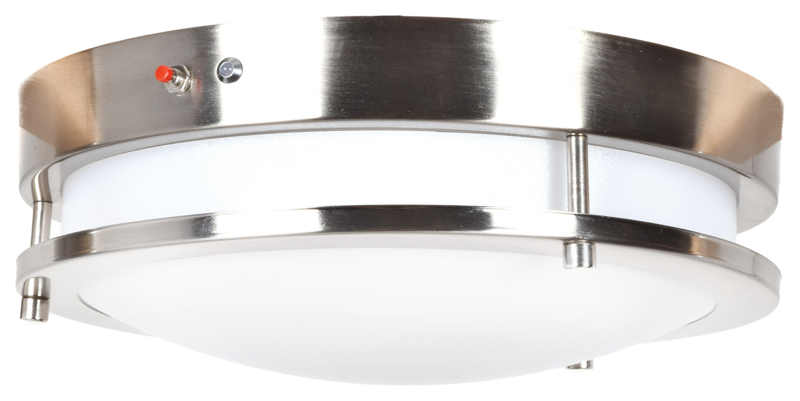 Solero EM Emergency Backup Flush Mount, 12" - Transitional - Flush ...