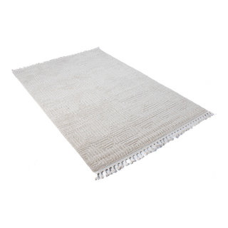 Bashian Benedict Area Rug Ivory 7'6" X 9'6" - Contemporary - Area Rugs ...