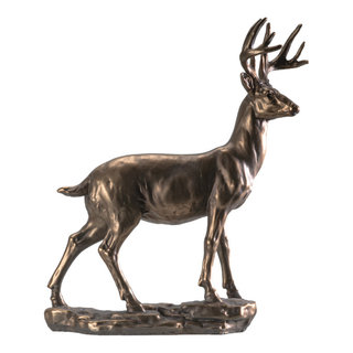 Stag Statue - Rustic - Decorative Objects And Figurines - by Pacific ...