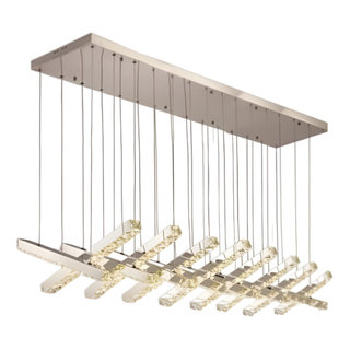 Stylish Crystal LED Chandelier, 15 Lights - Contemporary - Chandeliers ...