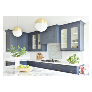 Hale Navy Display - Transitional - Kitchen - Boston - by Homestead ...