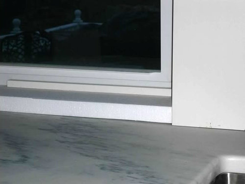 3cm marble window sill edge: eased or ogee?