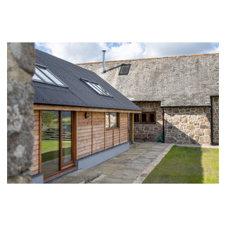 Dartmoor Barn Link | Extension - Traditional - Exterior - Devon - by Co ...