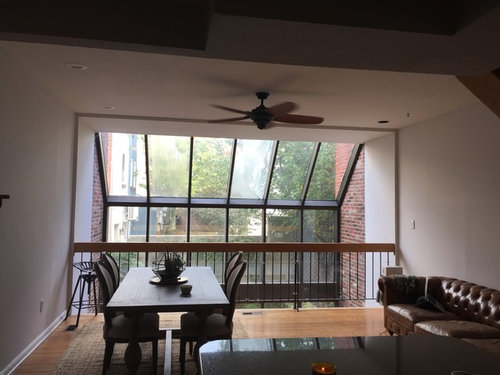 How to decorate wall behind dining table: industrial