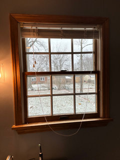 Ideas to cover a flush fit window with drywall.