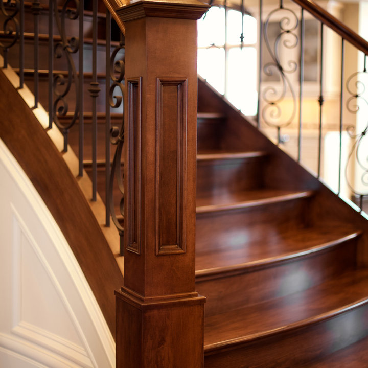 Flared Staircase - Photos & Ideas | Houzz