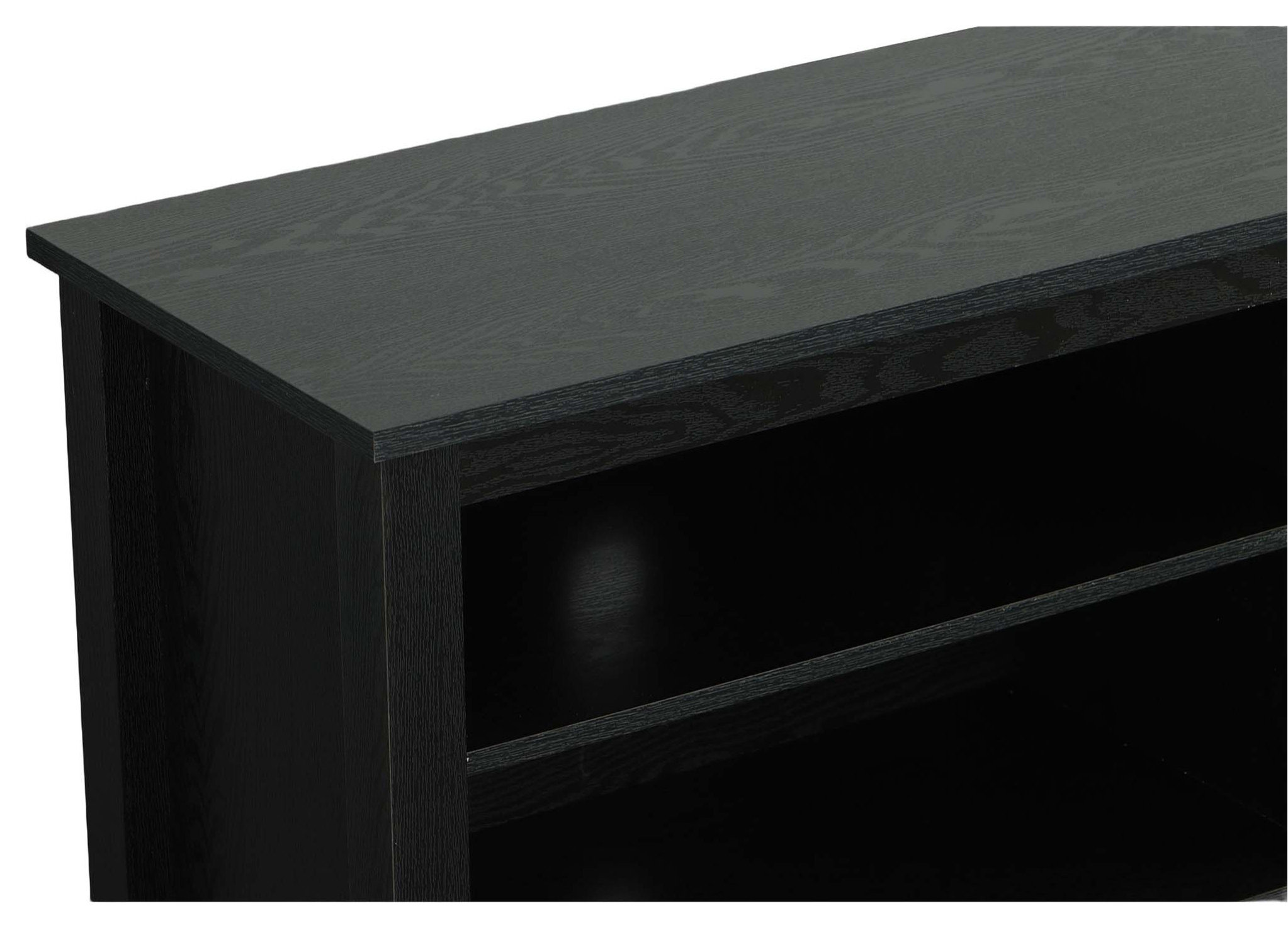 Taft 58" TV Entertainment Console, Black - Transitional - Entertainment ...