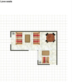 Need help with furniture layout for a lanai