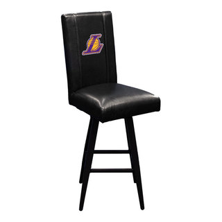 Los Angeles Lakers NBA Bar Stool Swivel 2000 Secondary With Logo Panel ...