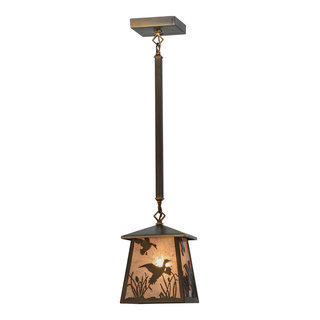 7Sq Ducks in Flight Pendant - Rustic - Pendant Lighting - by Meyda ...