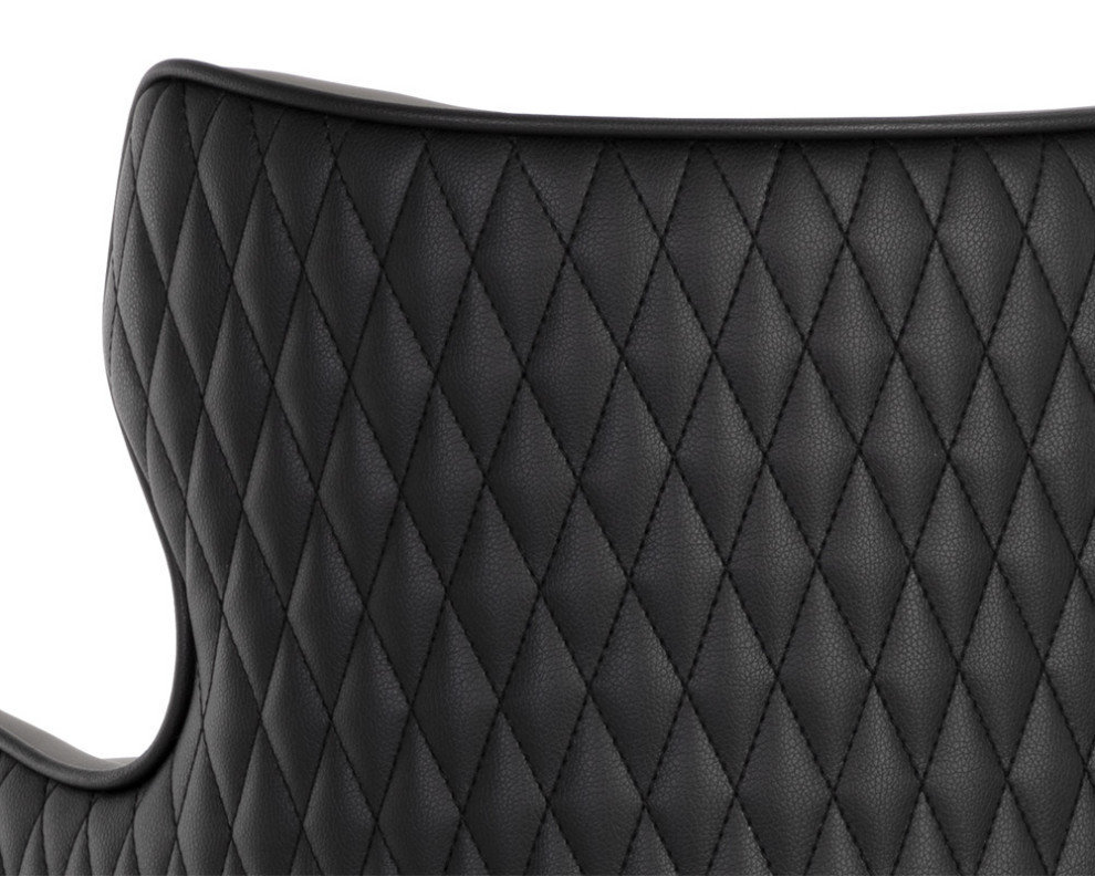 Gianni Counter Stool Dillon Stratus / Dillon Black, Counter Height ...