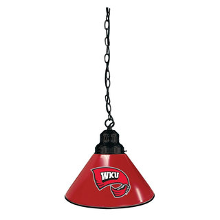 Holland Western Kentucky University Pendant Light - Black Fixture ...