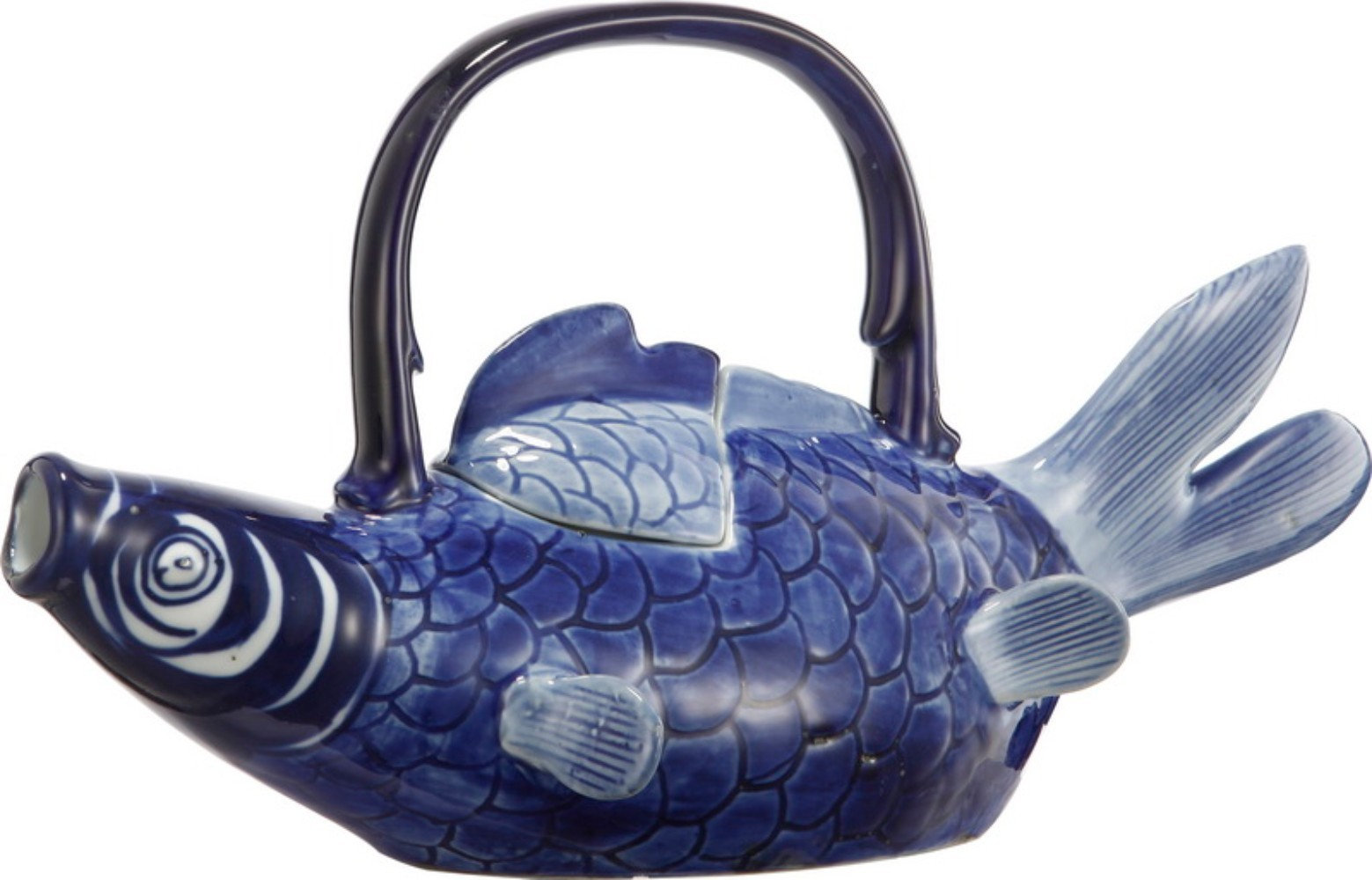 Decorative Fish Teapot With Wide Handle - Beach Style - Teapots - by ...