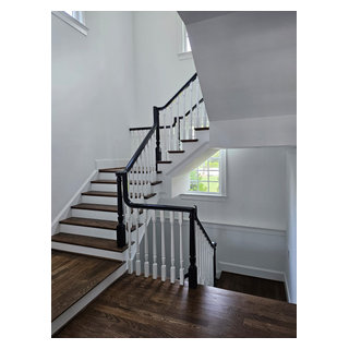 121_Elegant Floating Staircase, Chevy Chase, MD 20815 - Contemporary ...