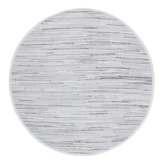 Safavieh Rag Rug RAR121 Rug Rug, 5' Round - Contemporary - Area Rugs ...
