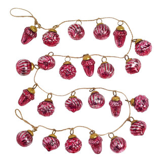 Carouge Ornament Garland - Contemporary - Wreaths And Garlands - by ...