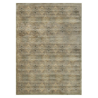 Loloi Nyla Ny09 Taupe/Gold 2'4"x7'9" Rug, 2'4"x7'9" - Mediterranean ...