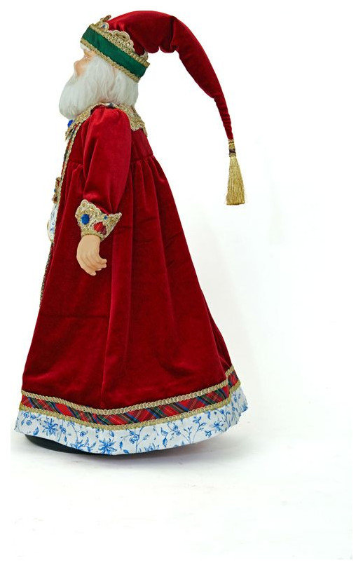 Katherine's Collection 2022 Chinoiserie Santa Doll, 24 inch ...