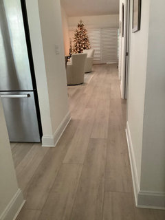 Which direction should I lay my LVP flooring?