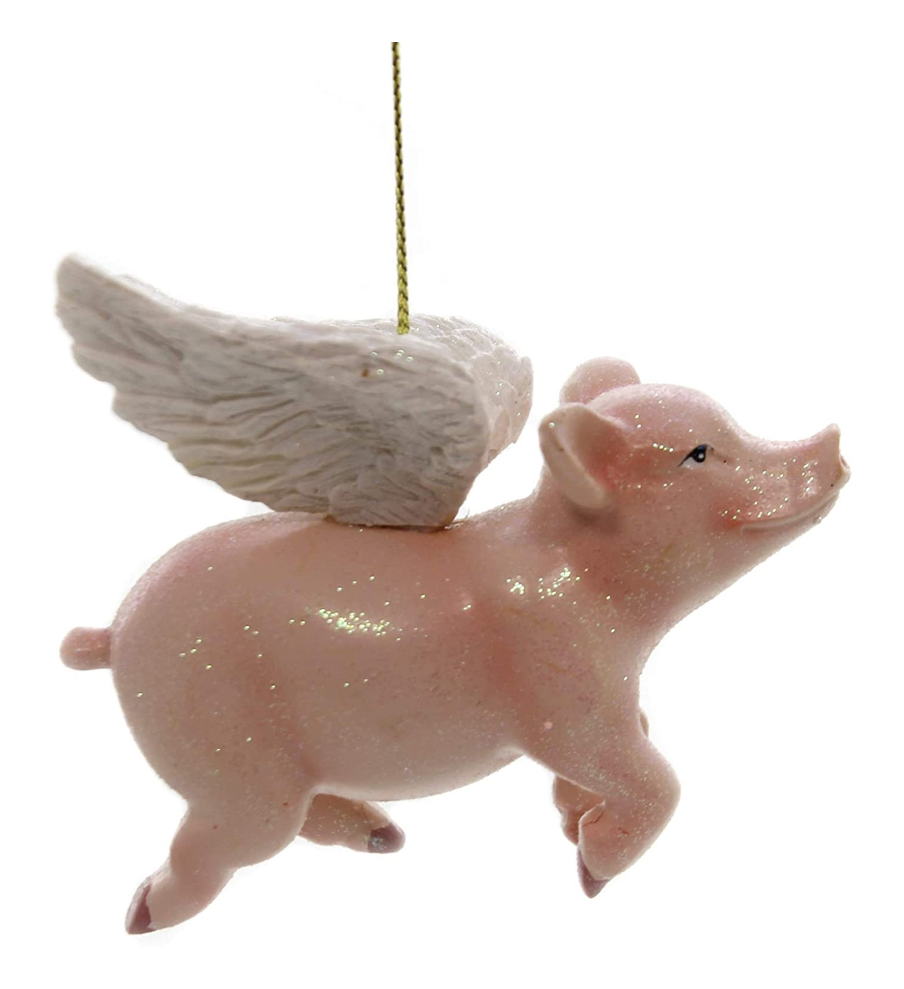 Kurt Adler Flying Pig Christmas Ornament - Modern - Christmas Ornaments ...
