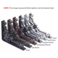 Wrought Iron Corbel - Freeman 2" Wide Iron Countertop Corbel, 8.5" Deep ...