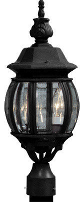 ArtCraft Classico - Three Light Outdoor Post Mount - Traditional - Post ...