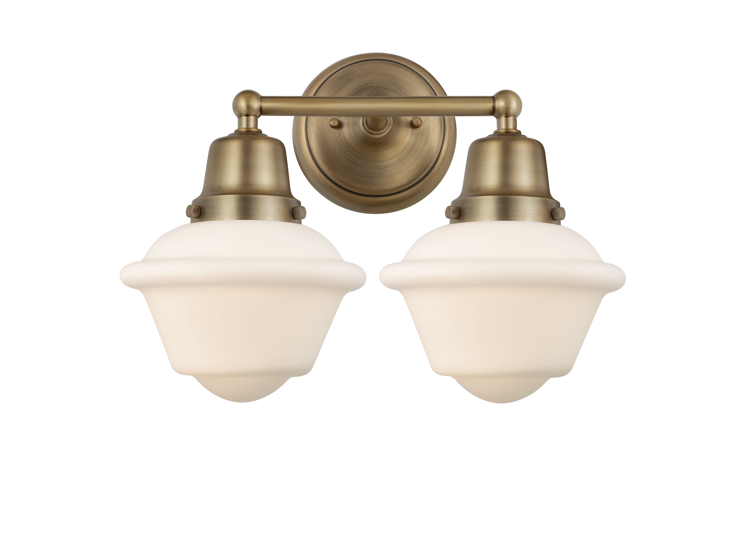 Innovations 623-2W-BB-G531 2 Light 16" Bath Vanity Light, Brushed Brass ...