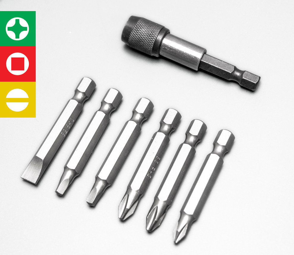 Quick Change Screwdrivers, 7 Piece Set - Industrial - Power Tools - by ...