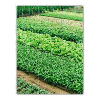 Farm Ceramic Tile Wall Mural HZ500579, 12.75" Wide x 17" High ...