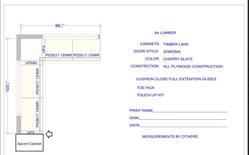 Cabinet Exposed End & Filler Installation