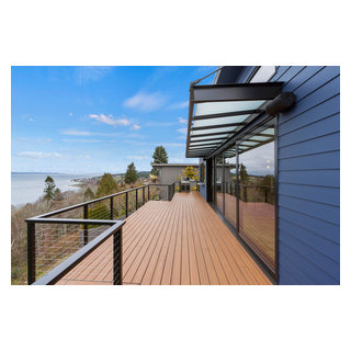 Innis Arden Cliffside Modern - Modern - Deck - Seattle - by H2D ...