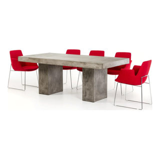 Foreman Modern Concrete Dining Table - Contemporary - Dining Tables ...