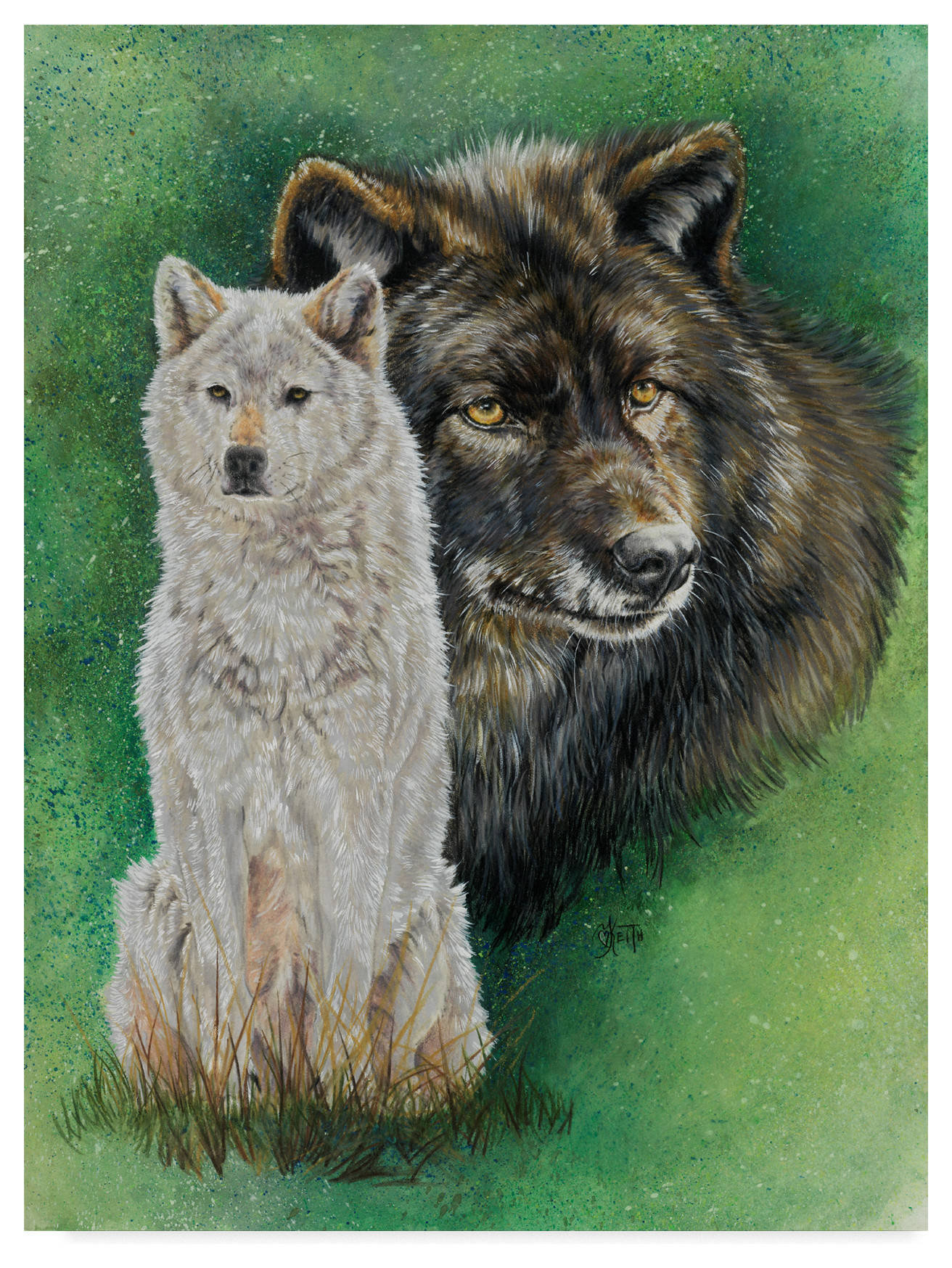 "Misunderstood" by Barbara Keith, Canvas Art, 32"x24" - Contemporary ...