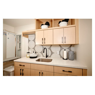 Home Remodel with Modern Artistic Flare - Modern - Kitchen - Denver ...