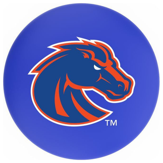 Holland RC Boise State University 36" Swivel Maple Bar Stool - Natural ...