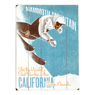 "Ski The Worlds Best Powder", Wall Decor By Posters Please, 9"x12 ...