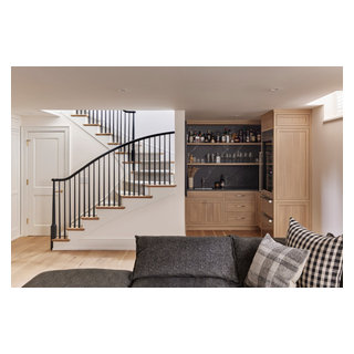 basement den and bar - Basement - Philadelphia - by Rasmussen / Su ...