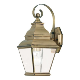 Livex Lighting 2590-01 Exeter - One Light Outdoor Wall Lantern ...