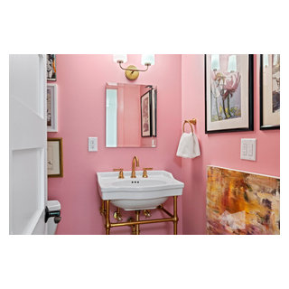 POW-der Room - Eclectic - Powder Room - Other - by Align Design LLC | Houzz