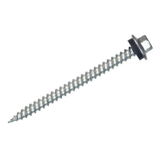 Hillman Fasteners 47701 Self Piercing Sheeter Screws, 10 x 1", Gray ...