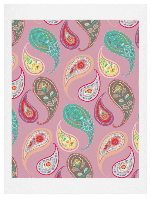 Deny Designs Pimlada Phuapradit Pastel Paisleys Art Print, 16x20 ...