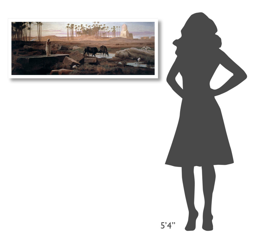 "Memphis" Digital Paper Print by Frederick Goodall, 38"x15", 46"x18 ...