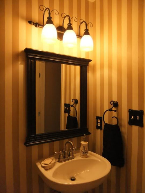 Toile themed bathroom (pics included)