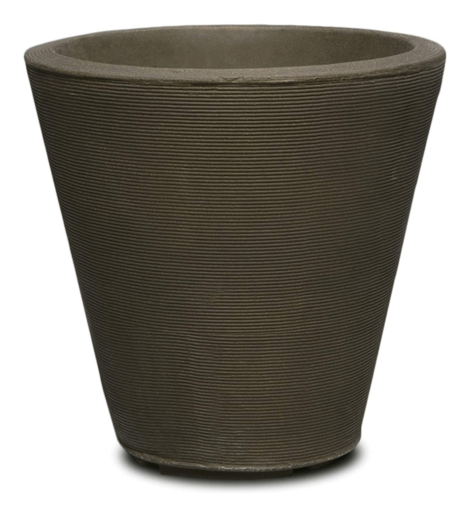 Crescent Garden Madison Planter, Double-Walled Plant Pot, 14" (Old ...