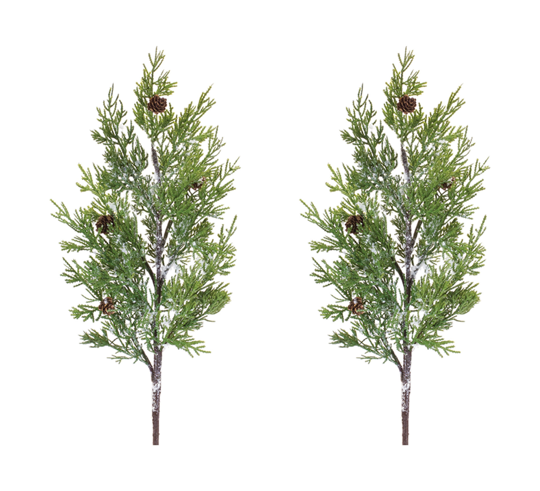 Pine Spray, Set of 2 - Traditional - Christmas Decorations - by Melrose ...