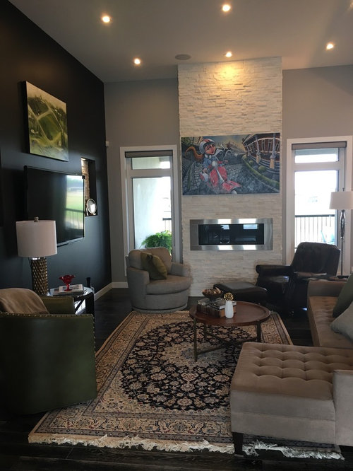 Great room finishing touches