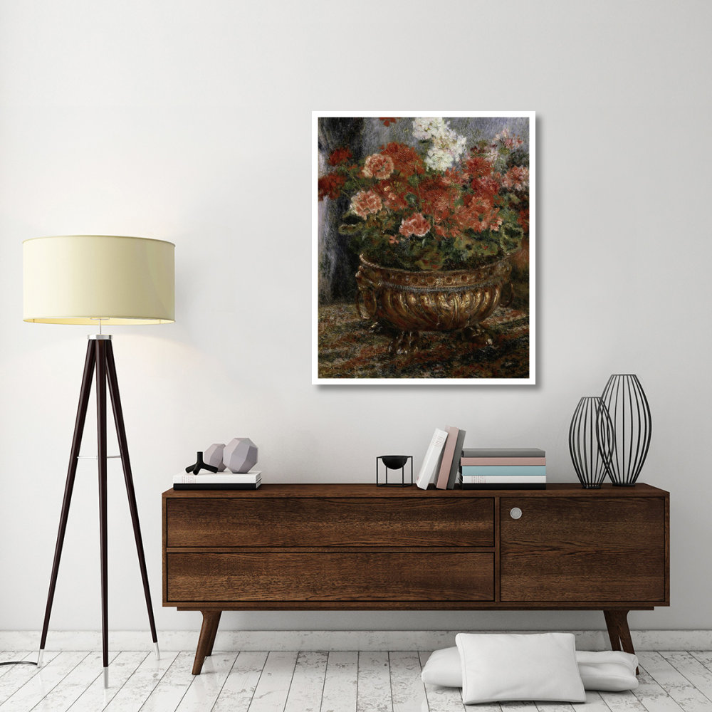 "Bouquet of Flowers" Digital Paper Print by Pierre-Auguste Renoir, 15 ...