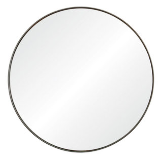 Lester Wall Mirror, Silver Brush - Contemporary - Wall Mirrors - by ...