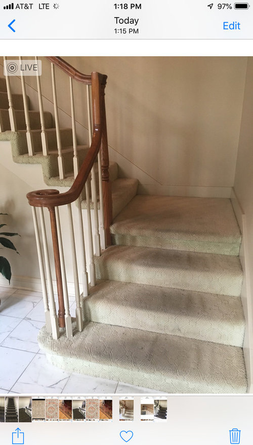 Outdated Foyer Staircase