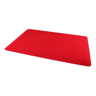 CraftTex Red Comfort Mat 16" x 24", 16" x 24" - Contemporary - Novelty ...